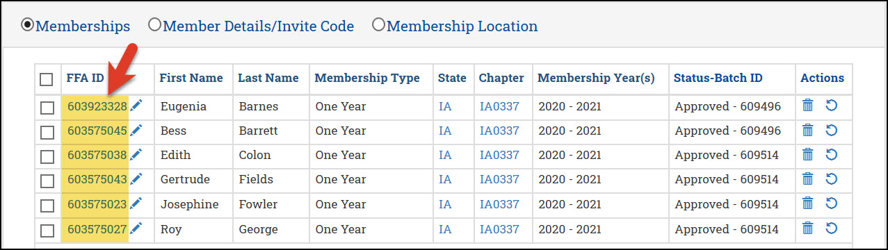 Find an FFA ID - FFA Help Center